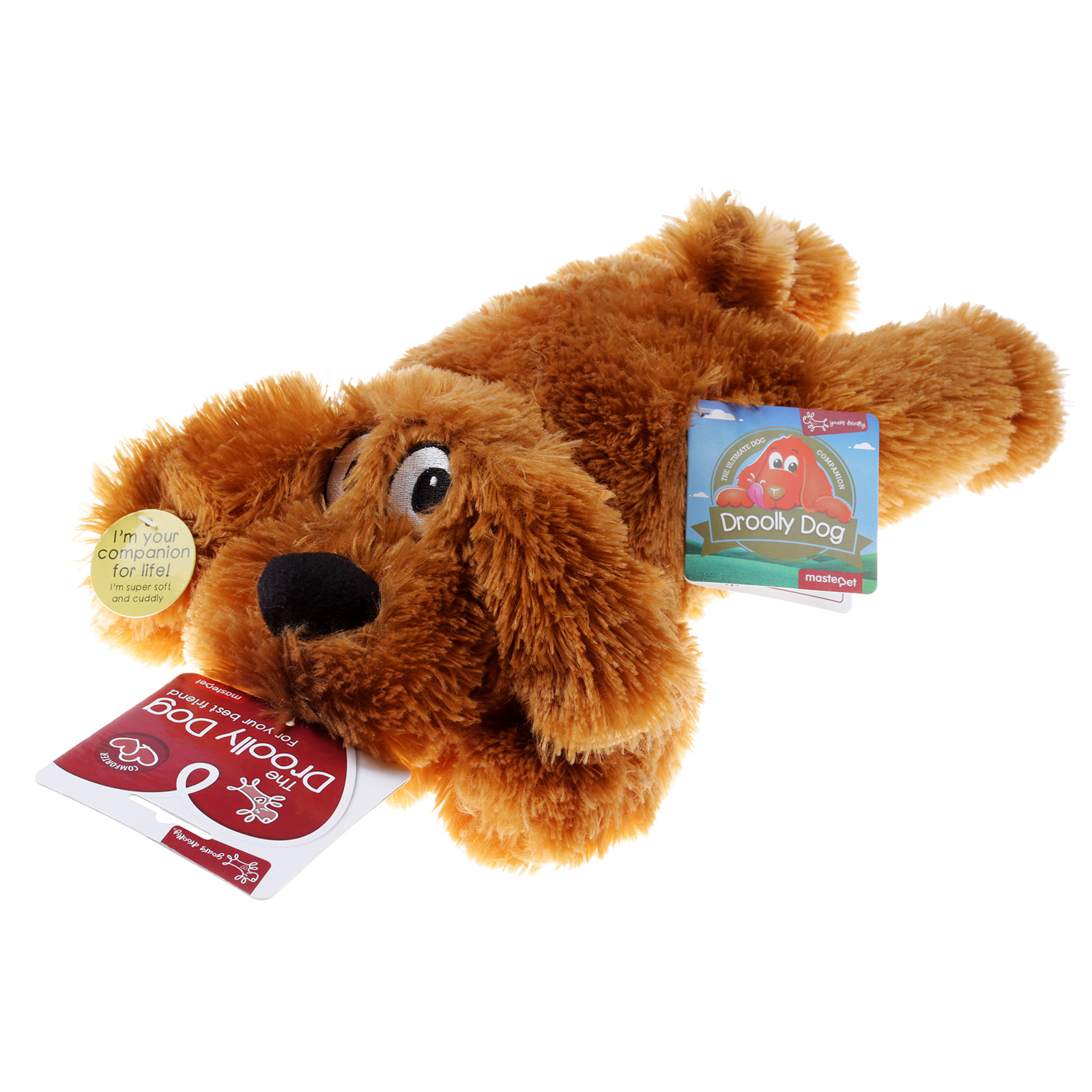 Yours Droolly Muff Pup Keep Me Close Soft Plush Toy Medium For Dogs ...