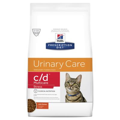 Hills Prescription Diet Feline cd Urinary Care Multicare Stress Chicken ...