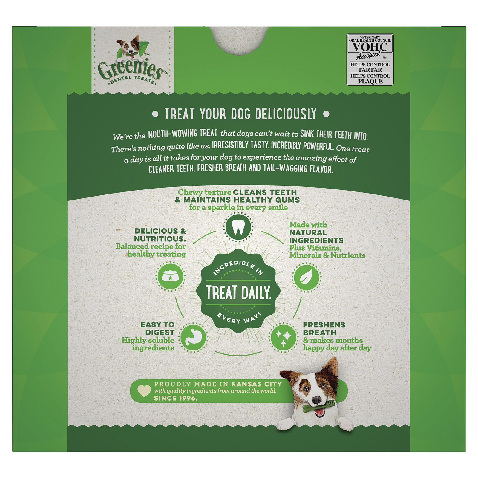 Greenies Dental Treats Original Teenie For Dogs 2-7kg (129 Treats) 1kg ...