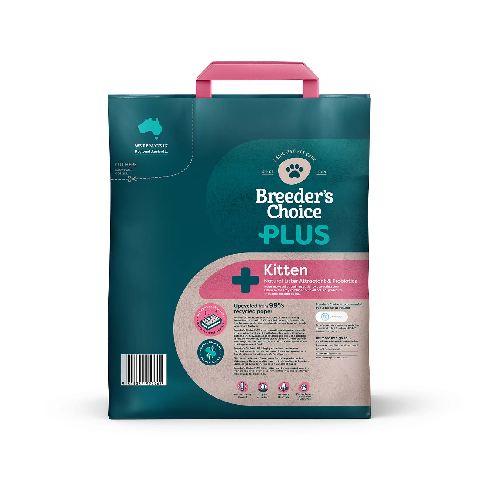 Breeders Choice Plus Kitten Natural Attractant And Probiotics ...