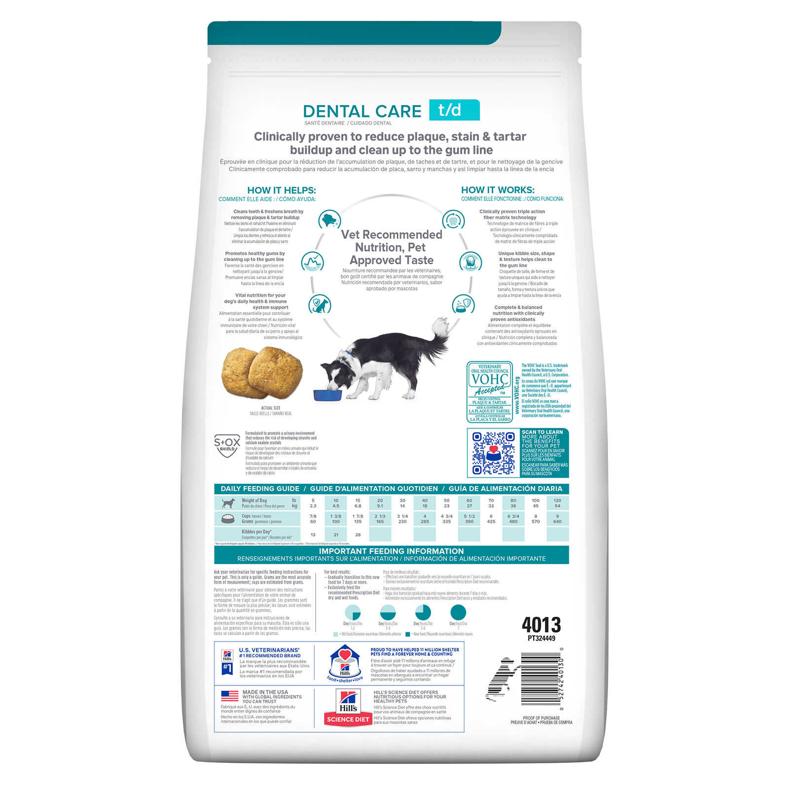 Hills Prescription Diet Canine td Dental Care Chicken Dry Dog Food 2 ...