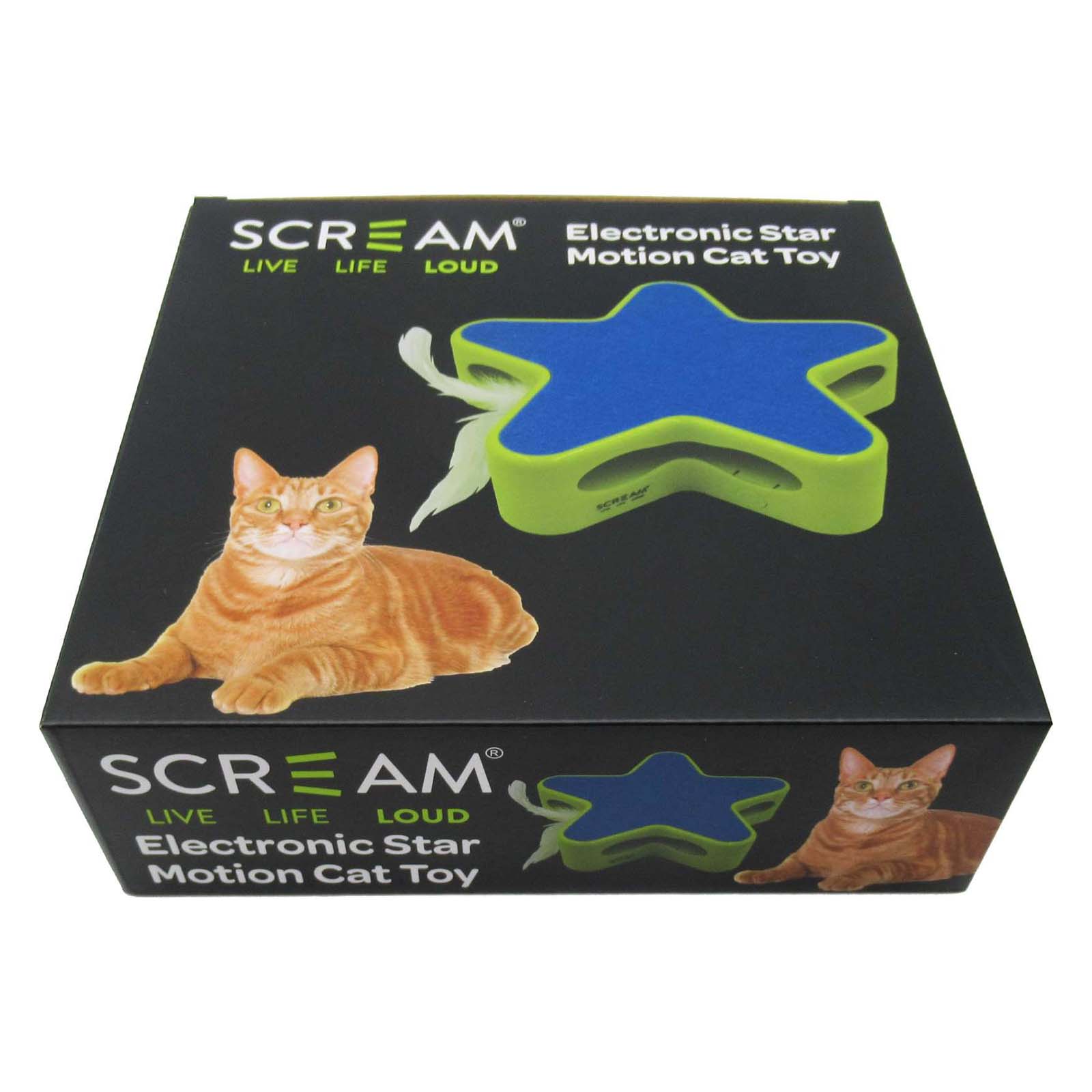 Scream Electronic Star Motion Loud Green And Blue Interactive Toy For ...
