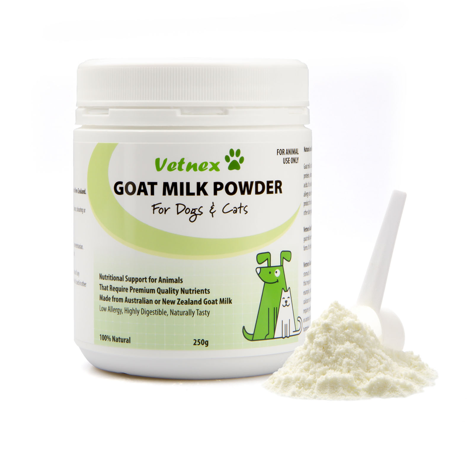 Vetnex Goat Milk Powder For Dogs And Cats 500g - $42.02