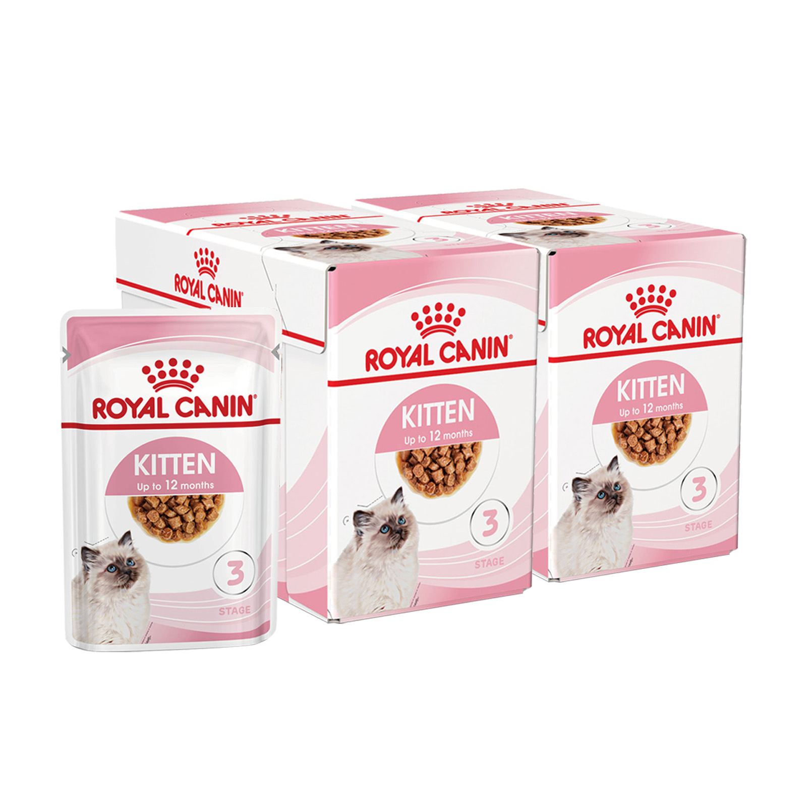 Royal Canin Kitten Chunks In Jelly Pouches Wet Cat Food 85g x 24 - $71.89