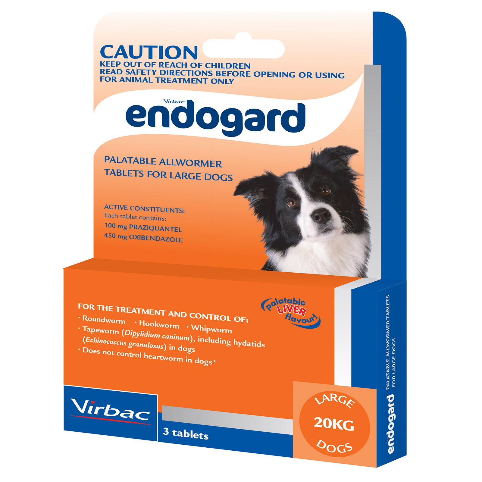Endogard All Wormer For Dogs Large 6 Tablets - $55.82