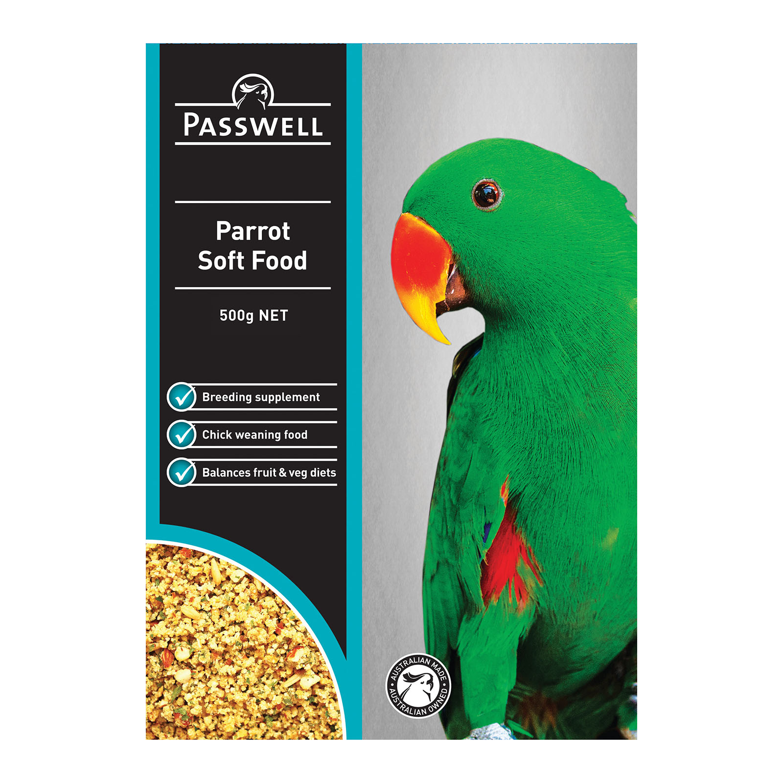 Passwell Parrot Soft Food Nutritional Supplement For Parrot And ...