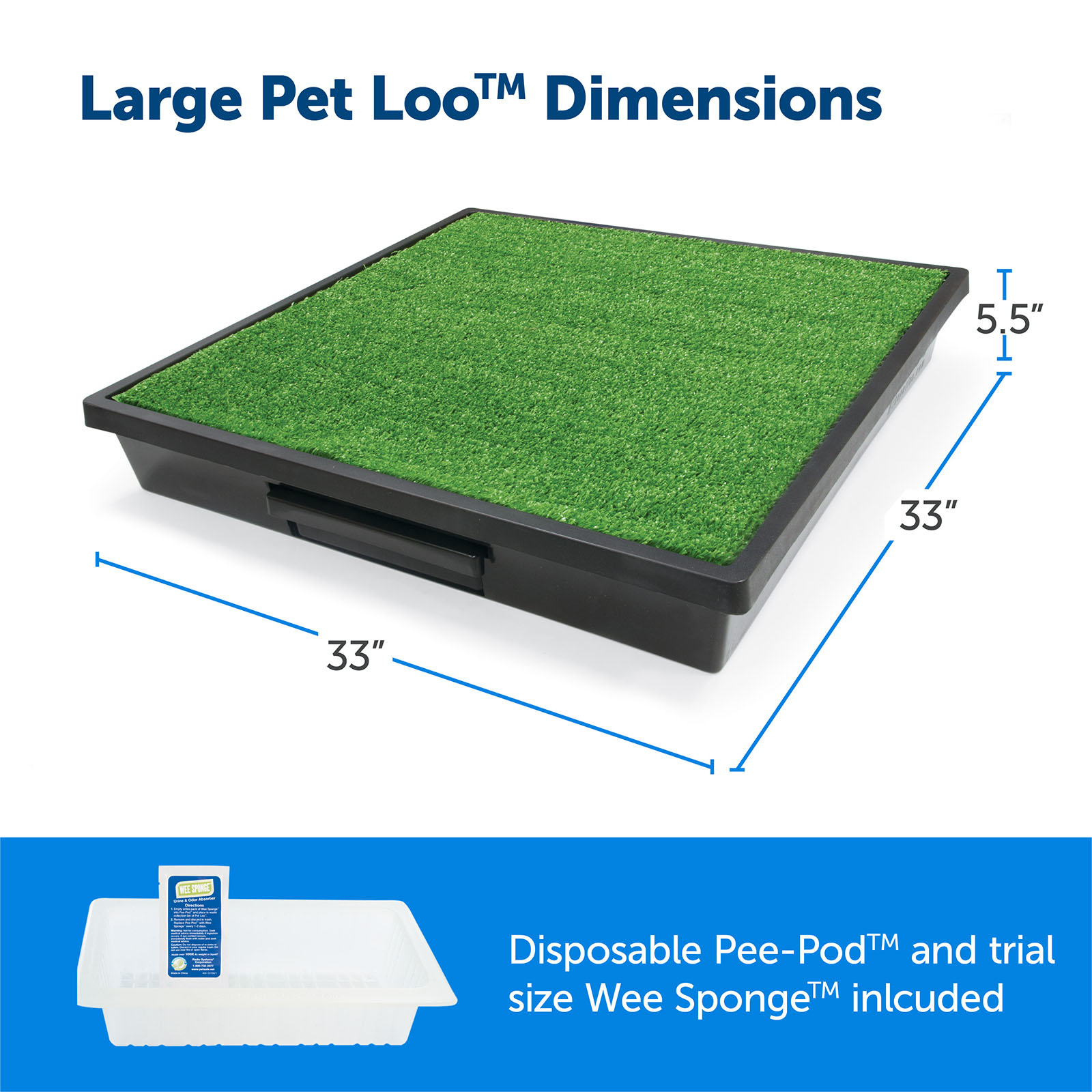 Petsafe The Pet Loo Portable Pet Potty Large For Dogs - $254.99