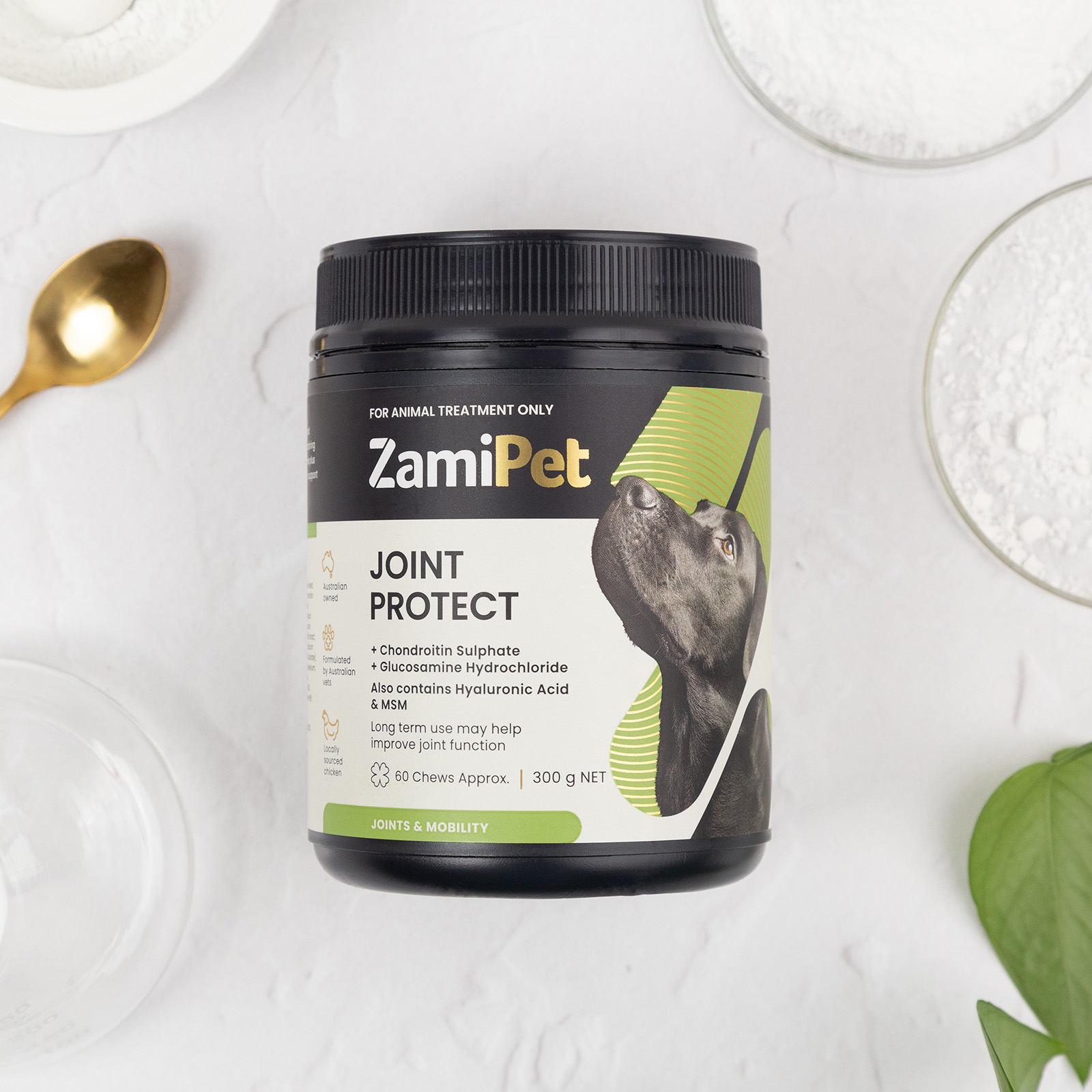 ZamiPet Joint Protect Supplement For Dogs 60 Chews 300g - $45.02