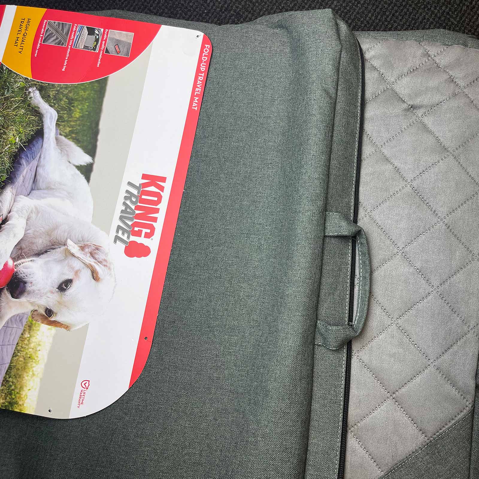 KONG Travel Fold Up Padded Mat With Tote Bag For Dogs - $20.00
