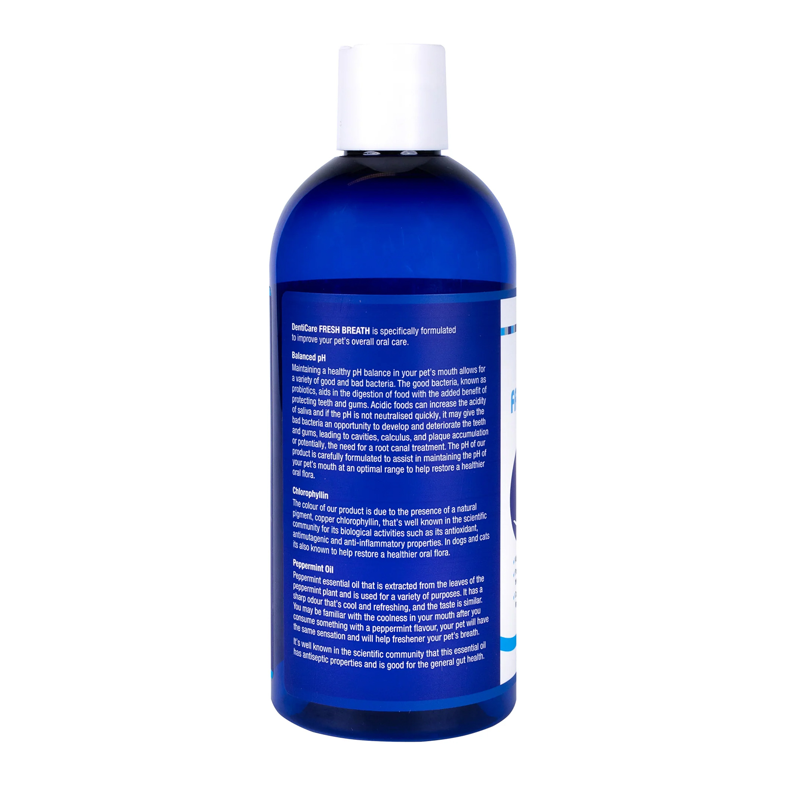 Vetsense DentiCare Fresh Breath Water Additive Liquid Dental Supplement ...