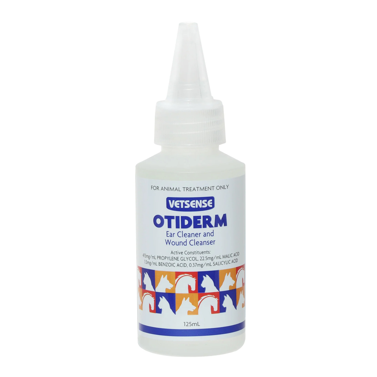 Vetsense Otiderm Ear and Wound Cleaner Liquid for Dogs Cats and Horses ...