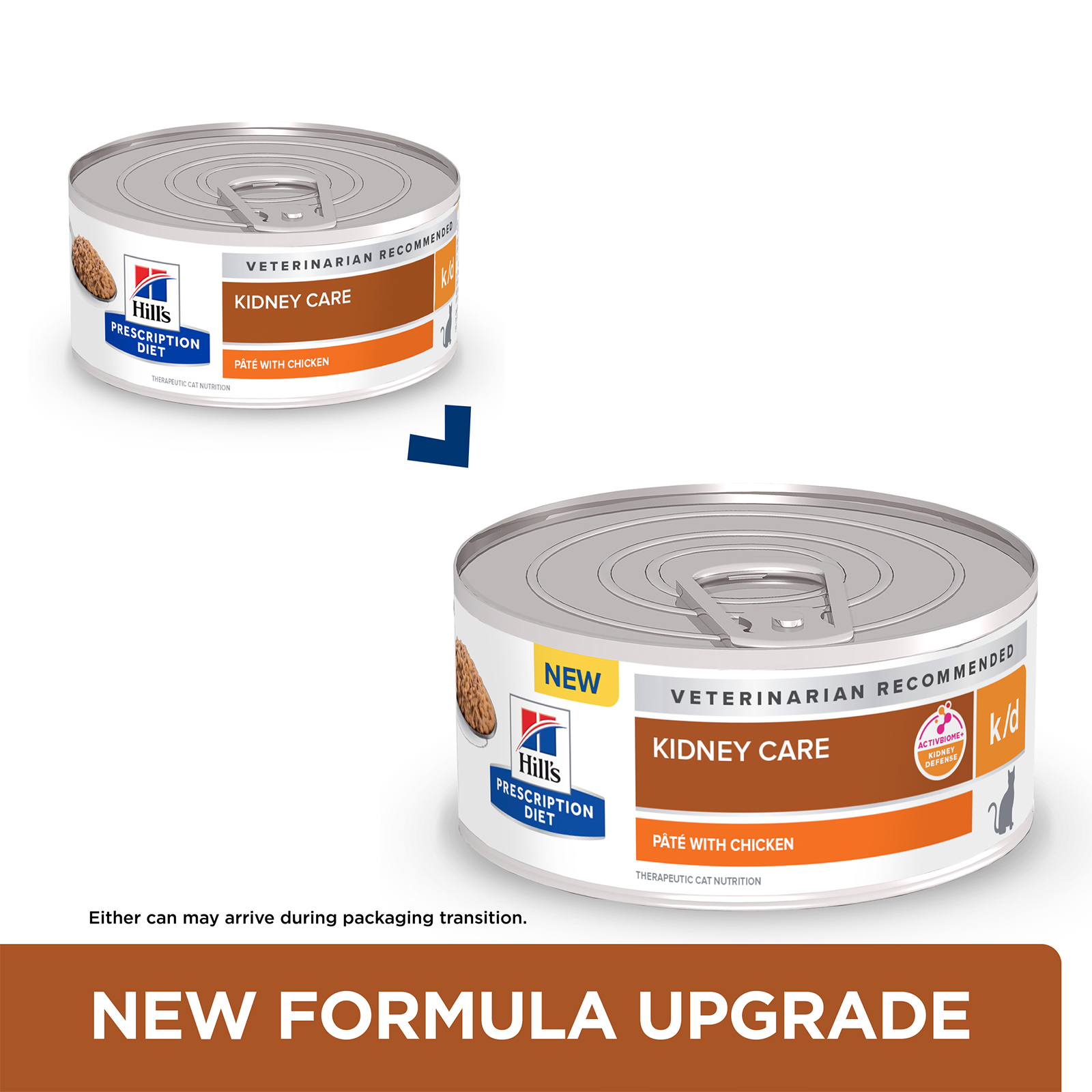 Hills Prescription Diet Feline kd Kidney Care Pate With Chicken Canned ...