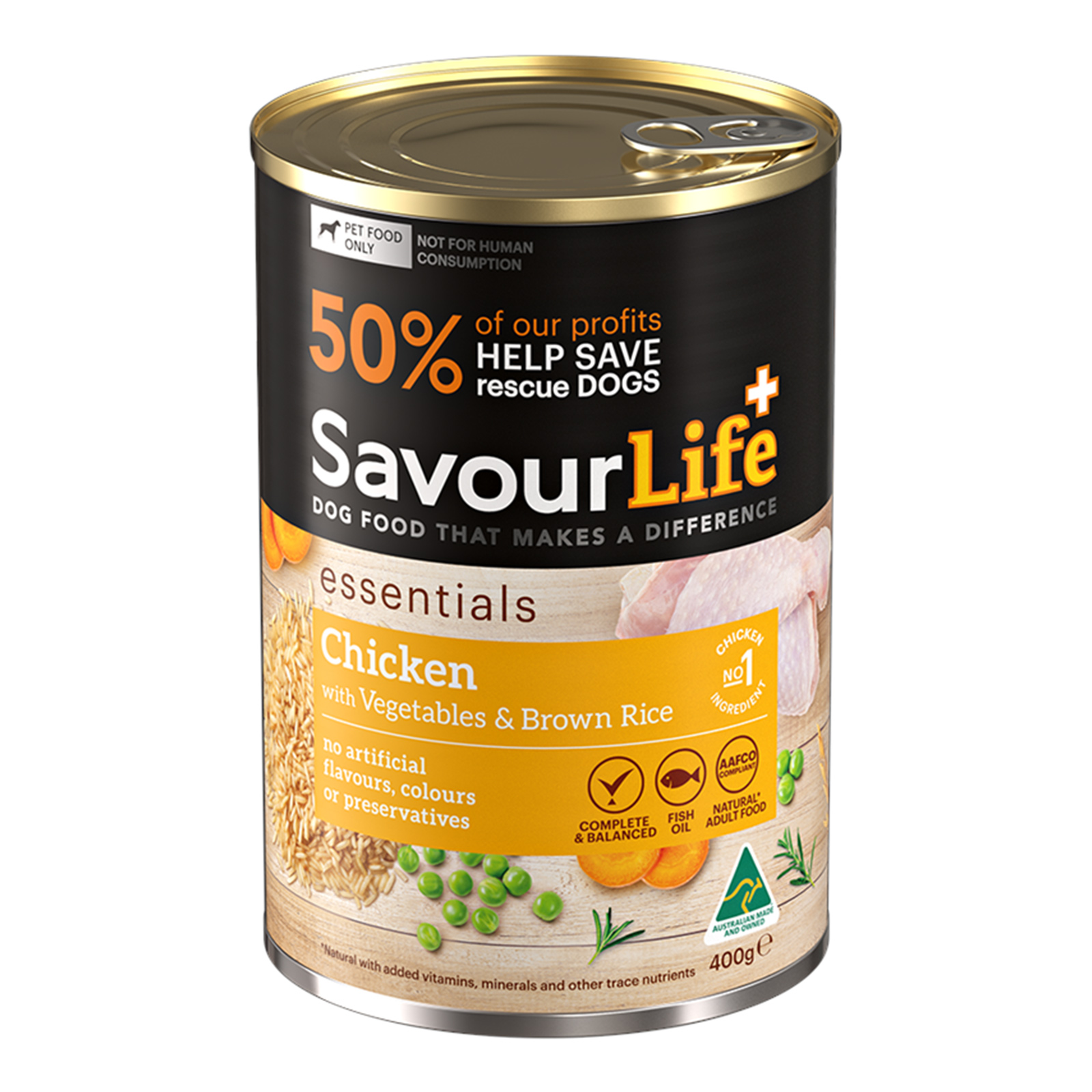 SavourLife Essentials Chicken with Vegetables & Brown Rice Natural ...