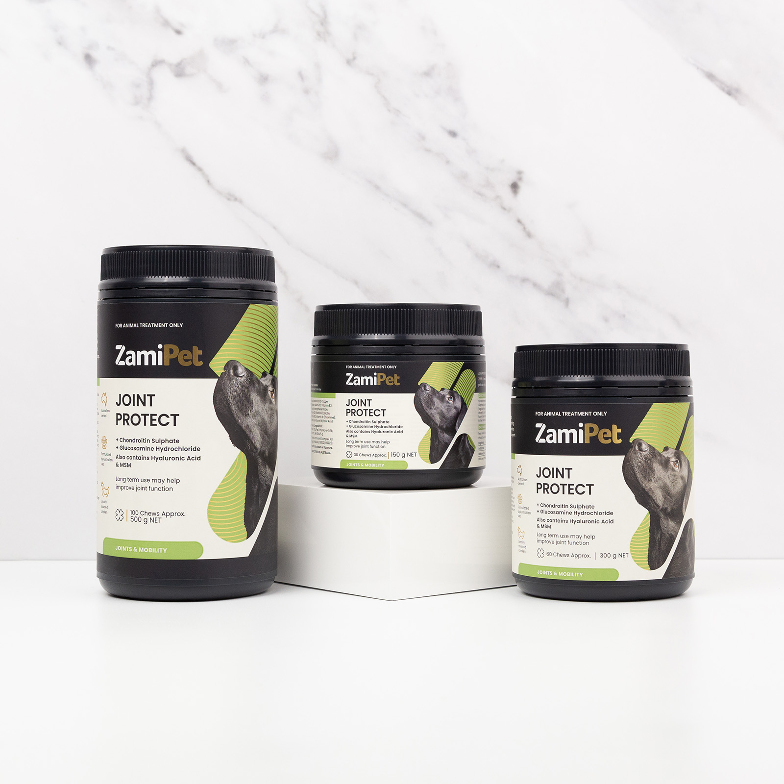 ZamiPet Joint Protect Supplement For Dogs 200 Chews 1kg - $108.81