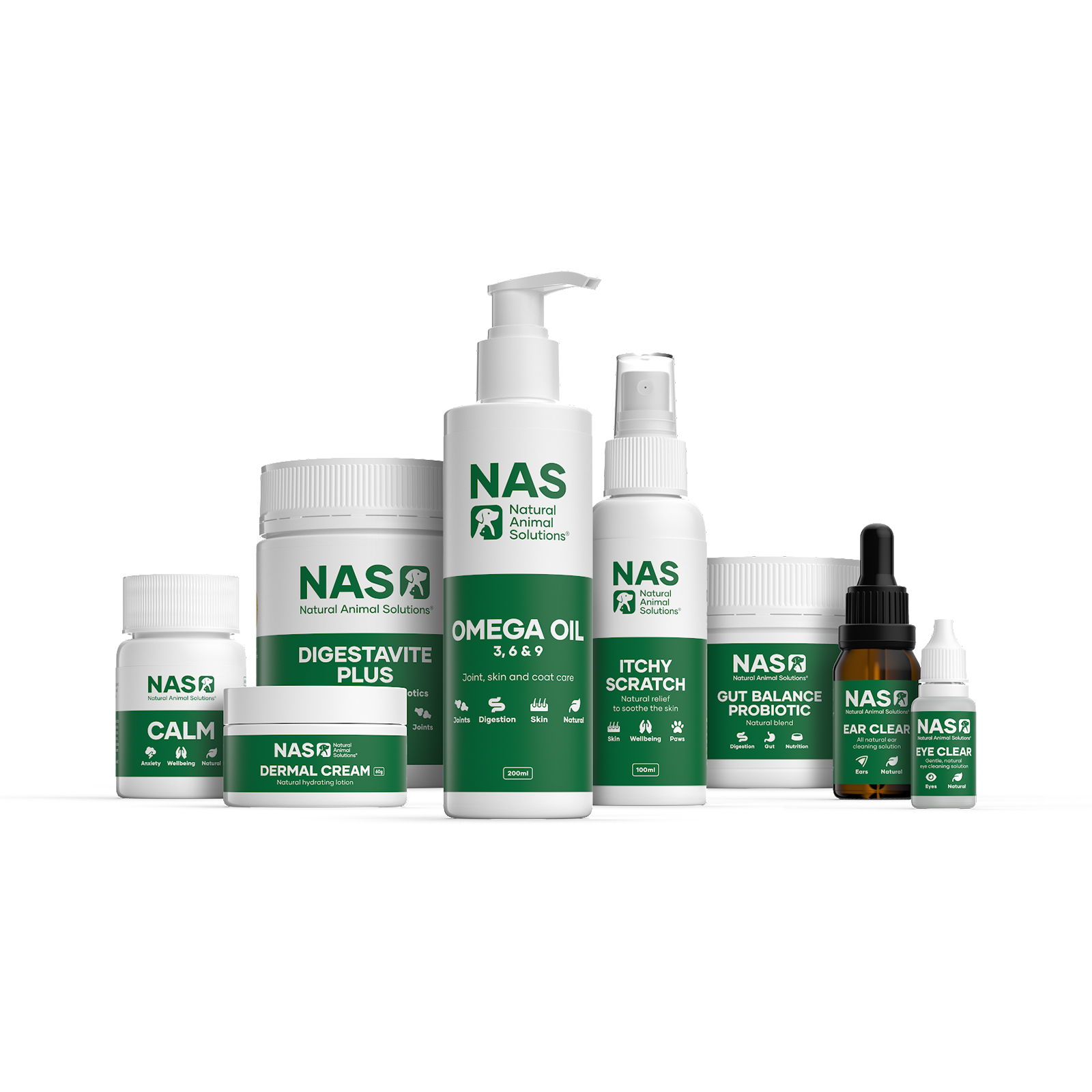 Natural Animal Solutions (NAS) Omega 3 6 And 9 Oil For Cats 400ml - $34.29