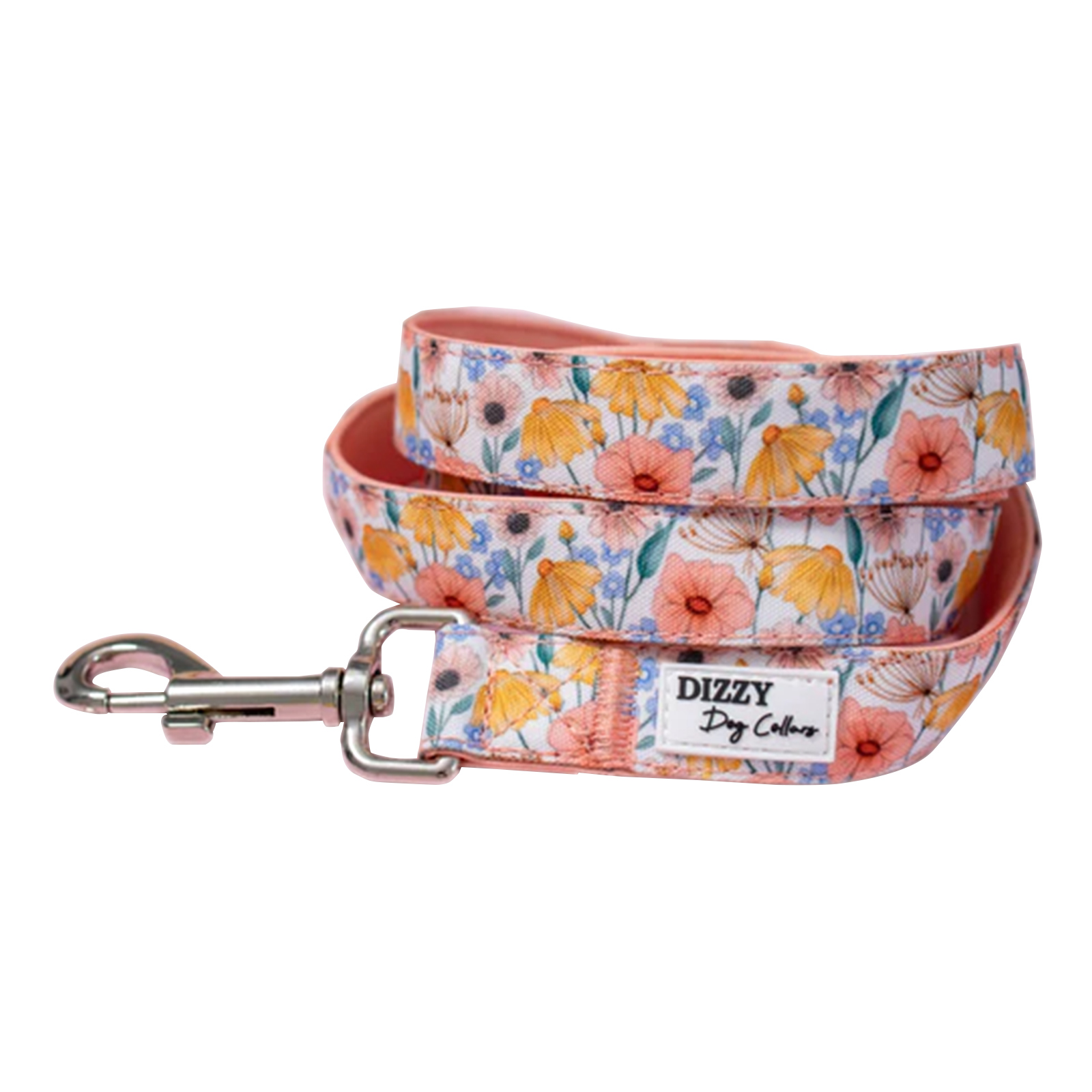 Dizzy Dog Collars Peachy Posies Small Lead For Dogs And Cats 152cm x 1 ...