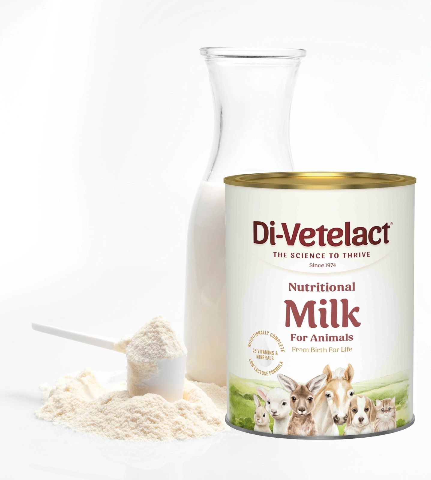 Di-vetelact Animal Milk Replacer And Nutritional Supplement Powder 375g ...