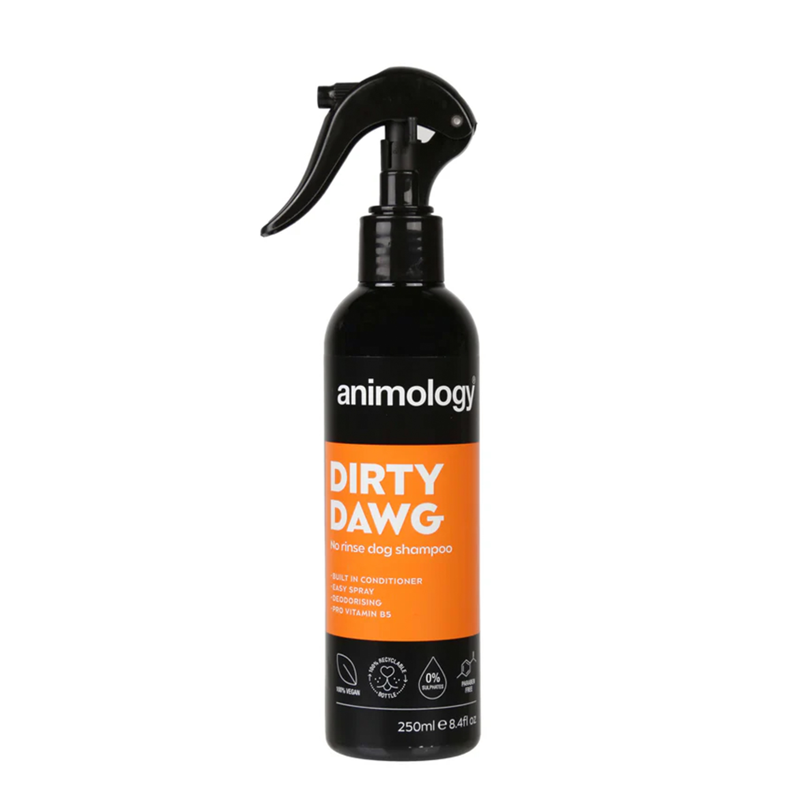 Animology Dirty Dawg No Rinse Conditioning And Deodorising Shampoo ...