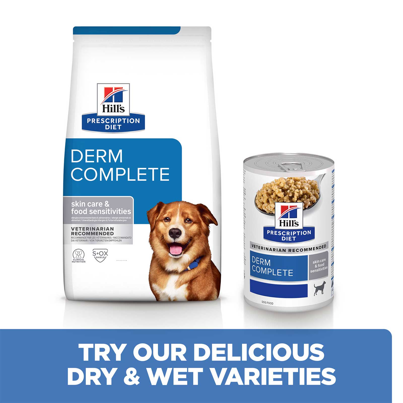 Hills Prescription Diet Derm Complete Original For Skin Care And Food ...