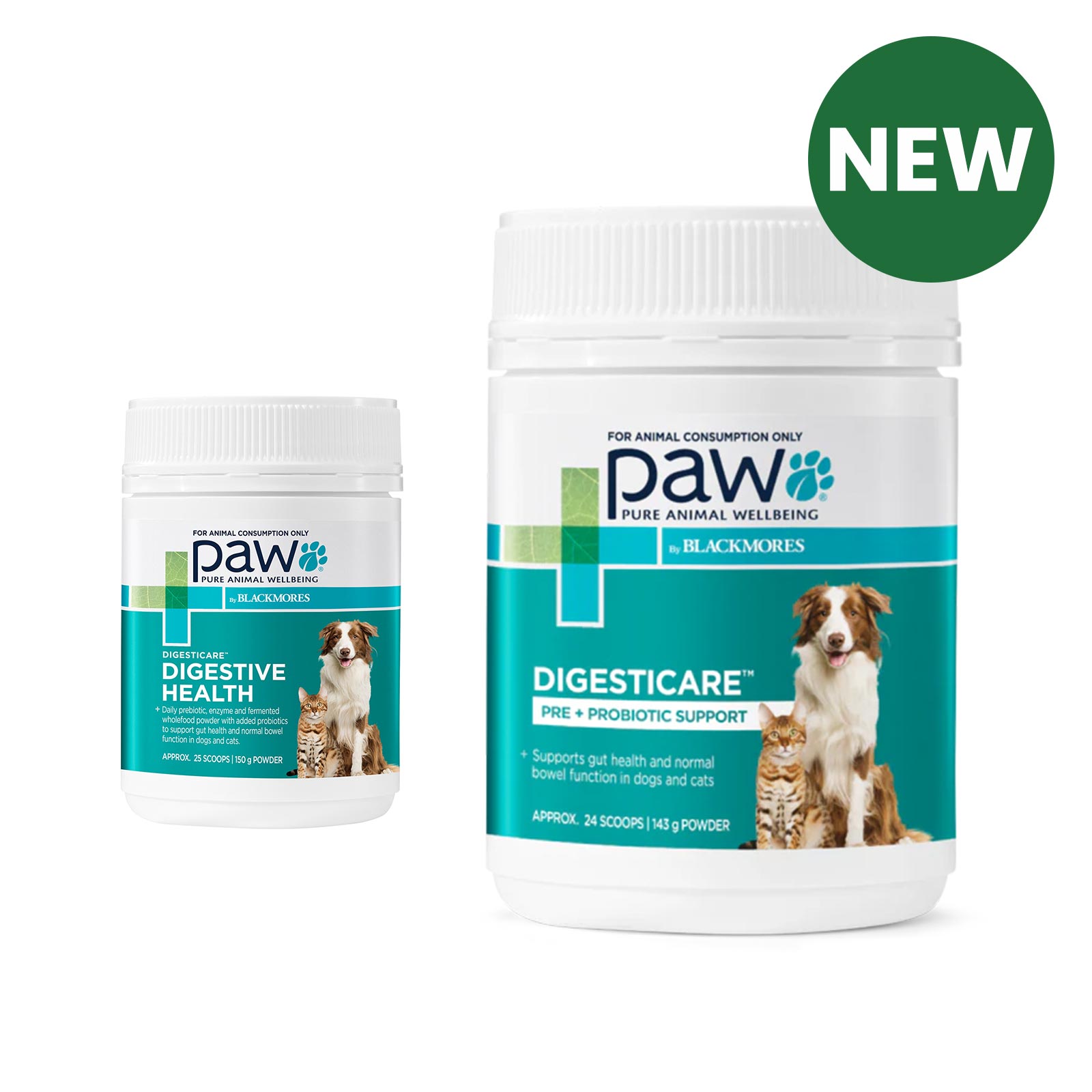 PAW By Blackmores DigestiCare Digestive Health Probiotic Powder For ...