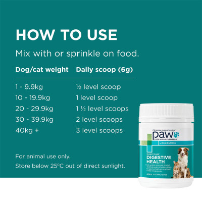 PAW By Blackmores DigestiCare Digestive Health Probiotic Powder For ...