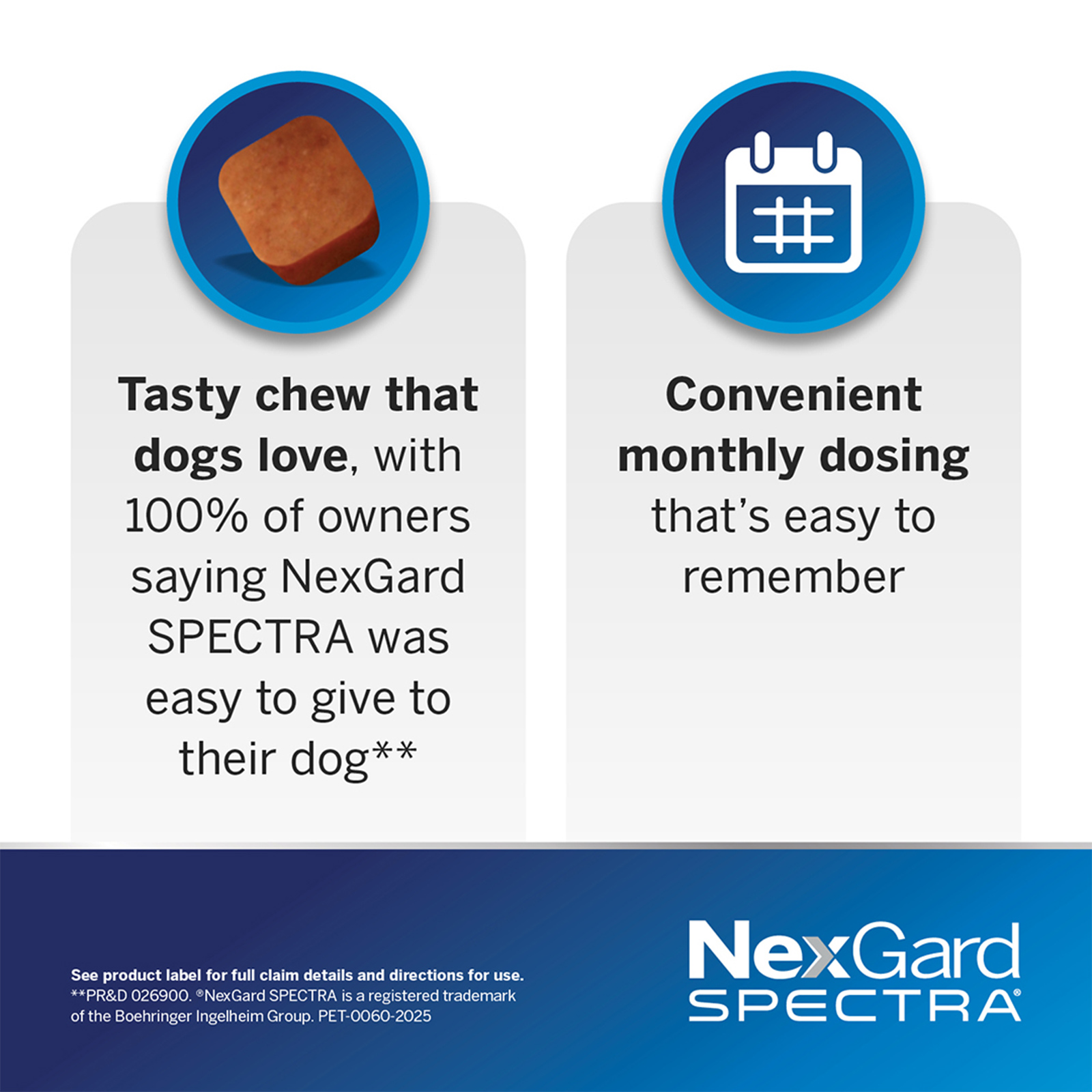 NexGard Spectra Chews Very Large Dog Red 30.1-60kg 6 Pack - $110.49