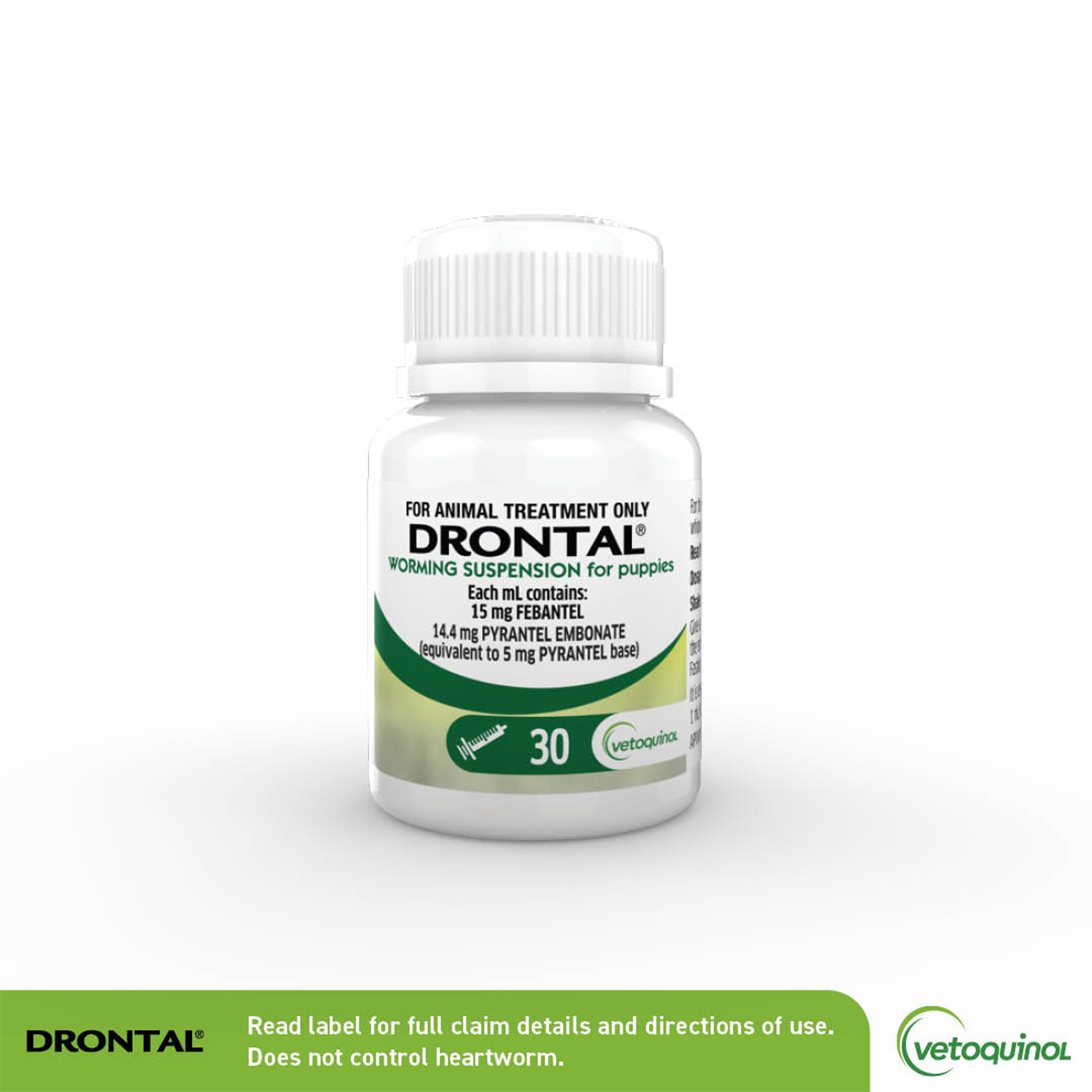 Drontal Worming Suspension For Puppies And Small Dogs 30ml - $24.17