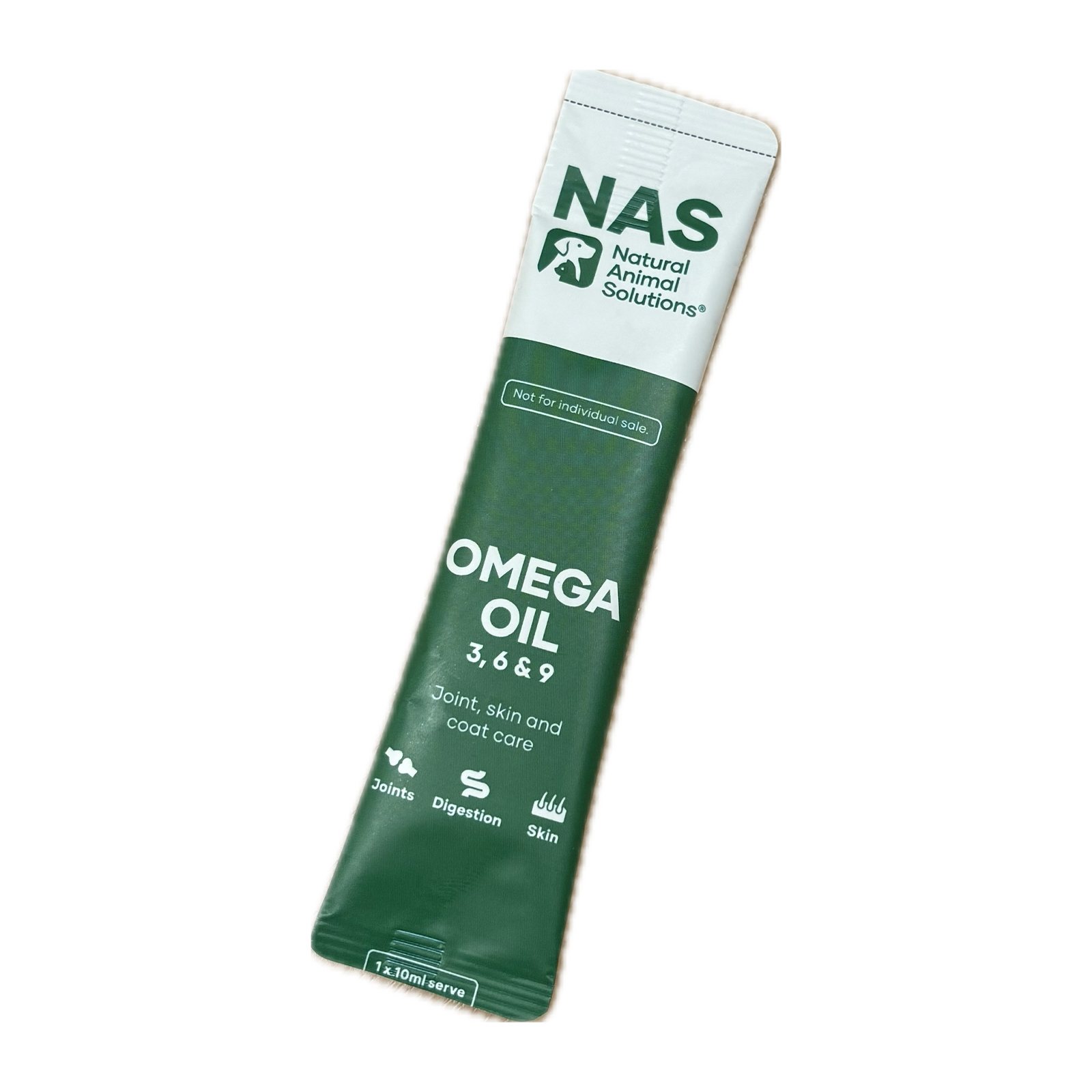 Natural Animal Solutions (NAS) Omega 3 6 And 9 Oil Standard Sachet For ...