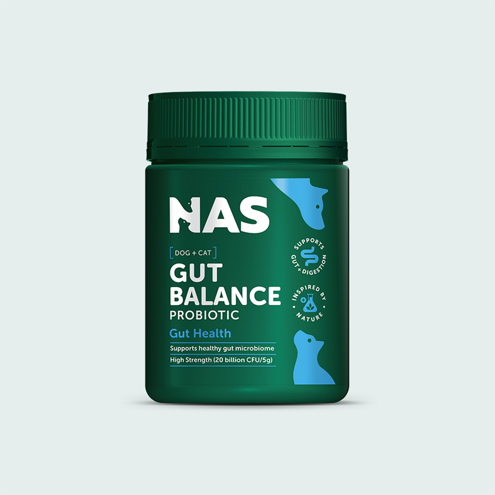 Natural Animal Solutions (NAS) Gut Balance Probiotic Natural Blend ...
