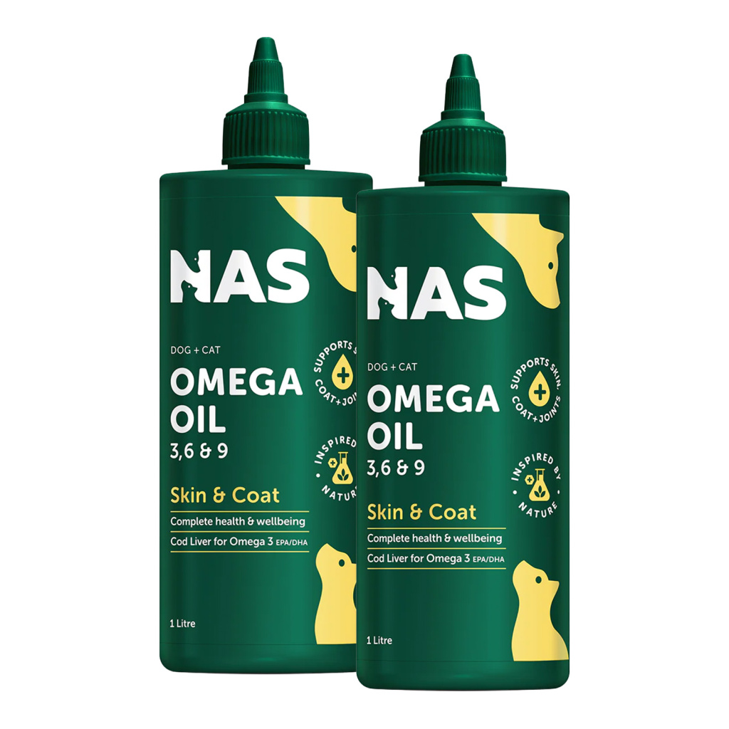 Natural Animal Solutions (NAS) Omega 3 6 And 9 Oil Supplement For Dogs ...
